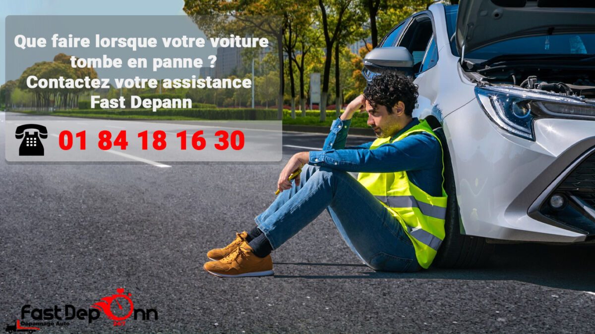 Dépannage Auto 🛻 Remorquage voiture ☎️ 01 84 18 16 30